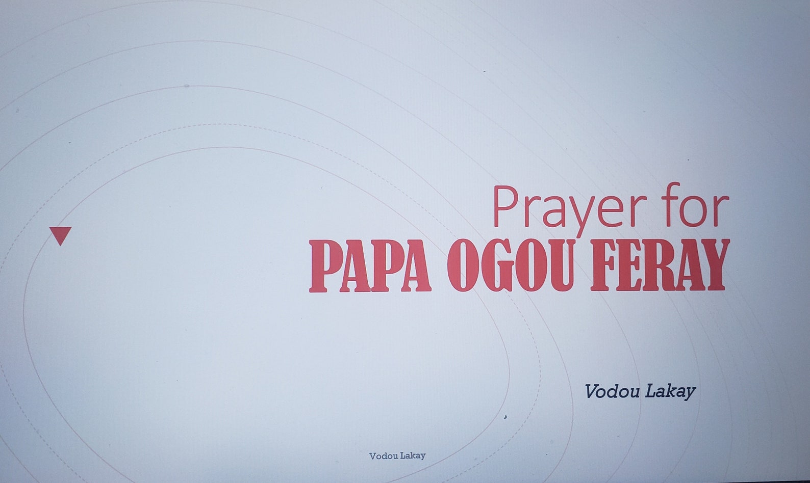 Powerful PRAYER for PAPA OGOU - Etsy
