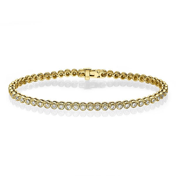 1.20 Carat Diamond Bracelet Bezel Diamond Bracelet Diamond | Etsy