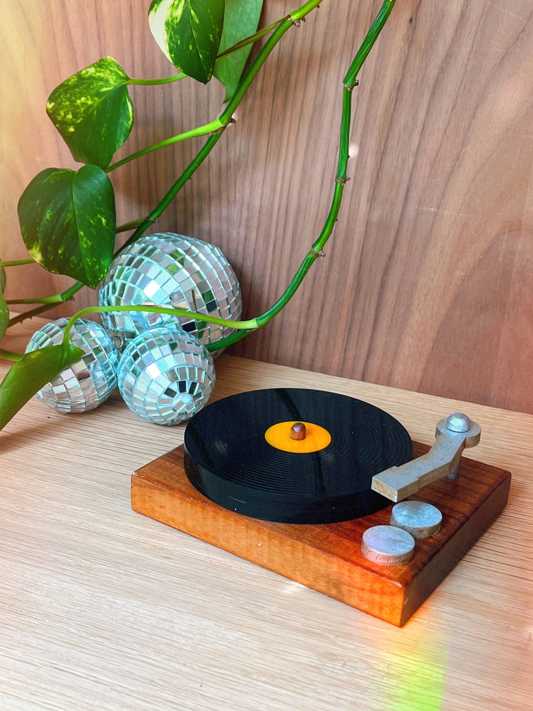 Record Player Coaster Set - Etsy