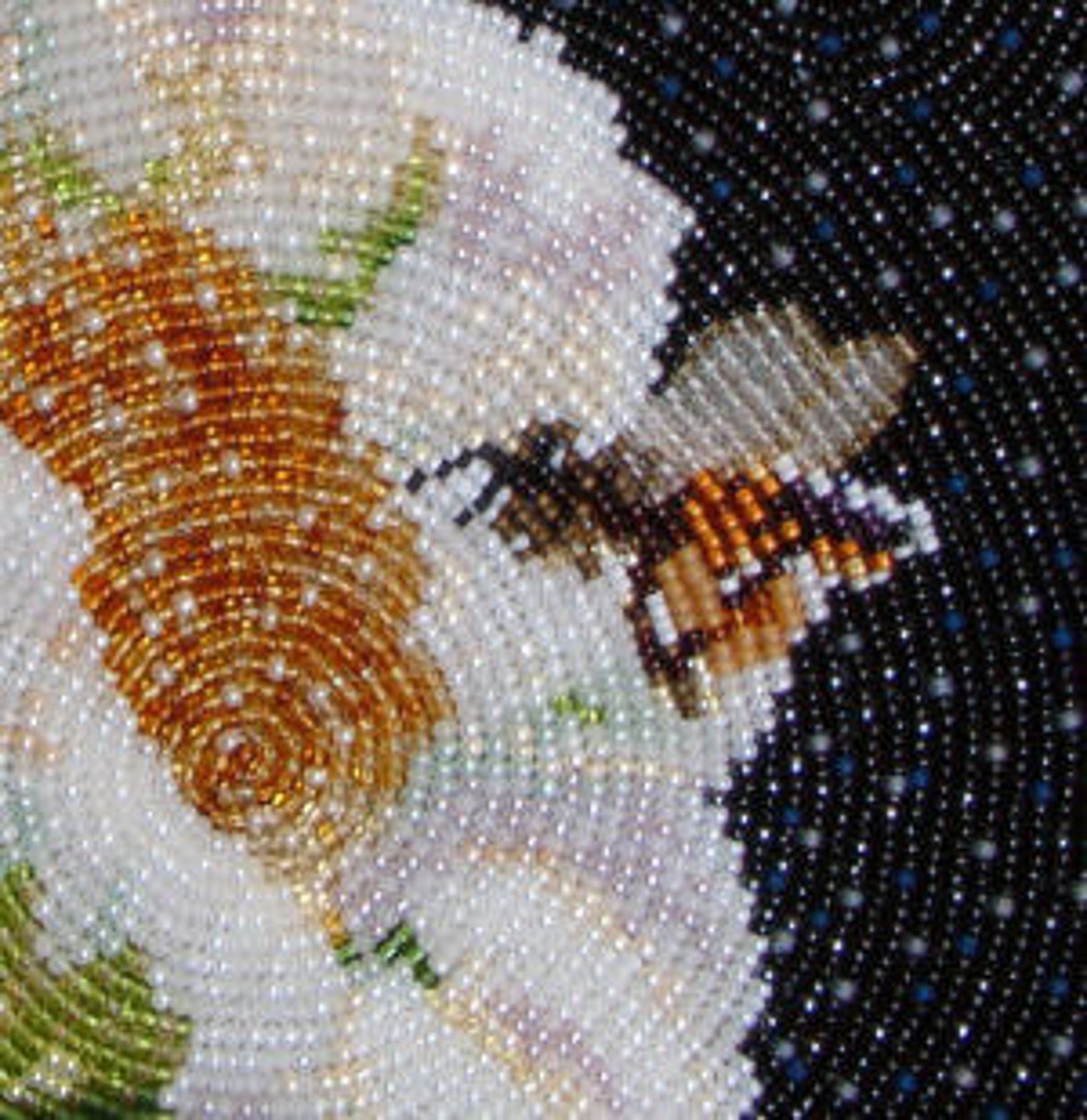 Circular Bead Embroidery Tutorial With an Emphasis on a Photographic ...
