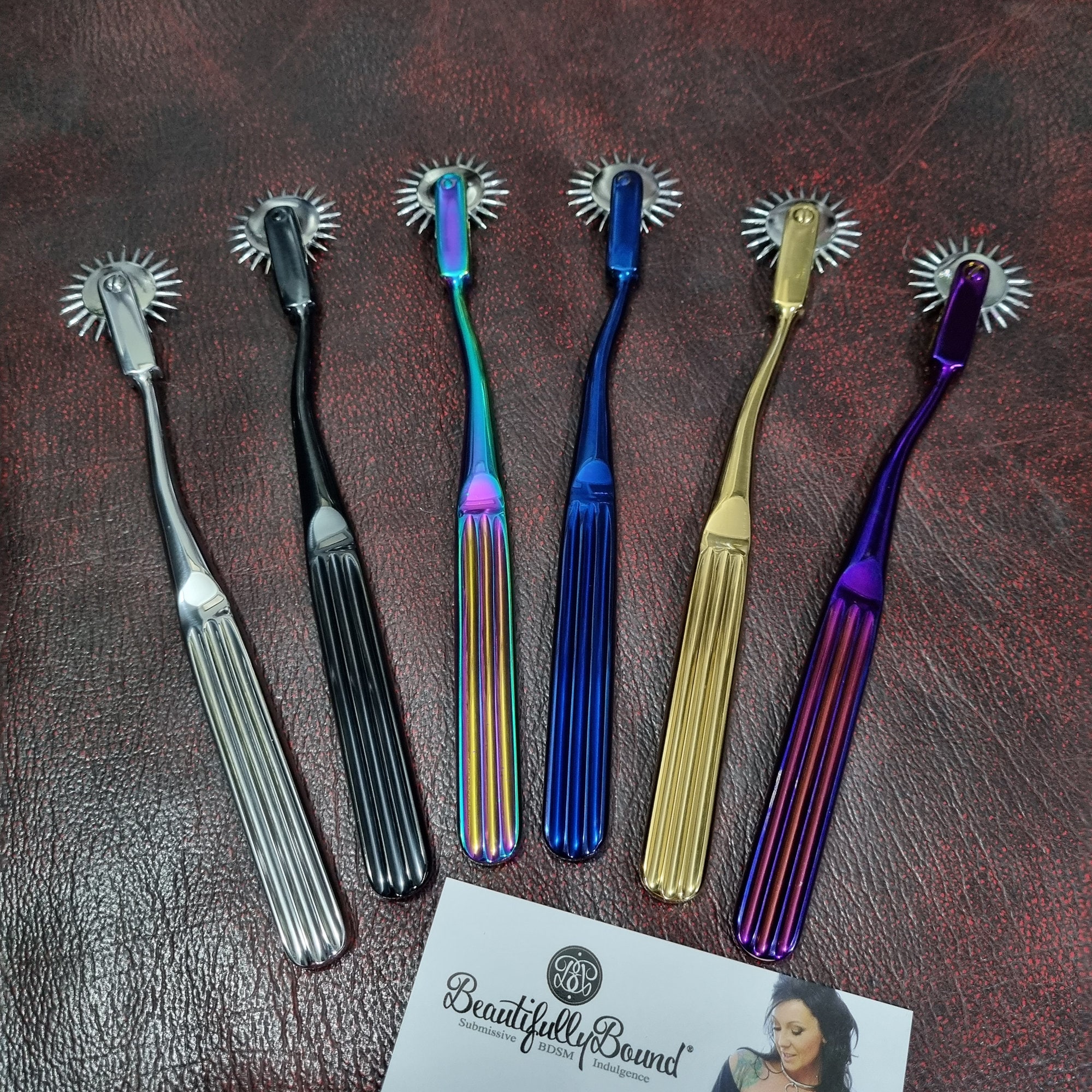 Stainless Steel Wartenberg Wheel 6 Colours - Etsy