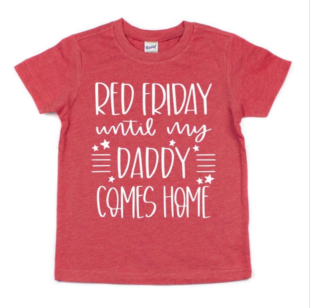 RED Friday Shirt, Remember Everyone Deployed, Toddler Shirt, RED ...