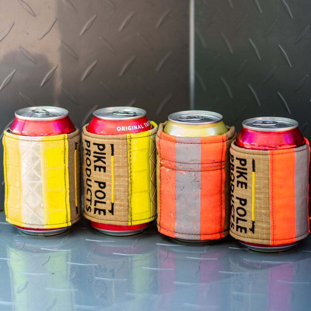 Firefighter Bunker Gear Can Cooler: Personalized Drink Sleeve, T25 - Etsy