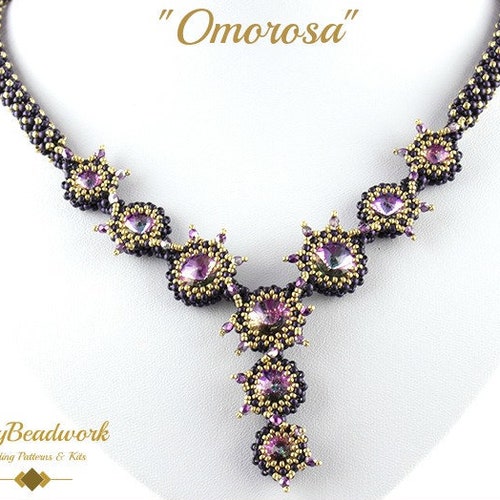 Beading Pattern for the aurora Necklace Pa-013 - Etsy