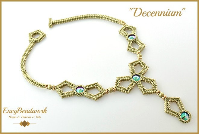 Beading Pattern for the Decade Necklace Pa-036 - Etsy
