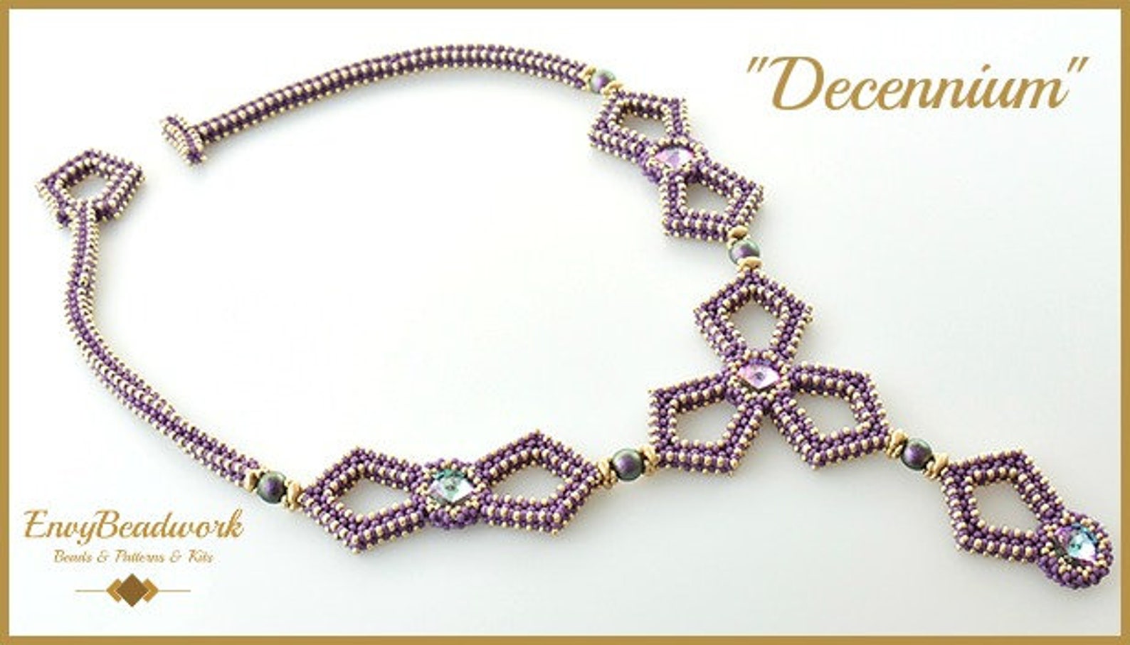 Beading Pattern for the Decade Necklace Pa-036 - Etsy