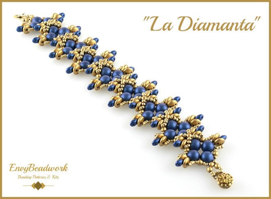 Beading Pattern for the "la Diamanta" Bracelet Pa-006 - Etsy