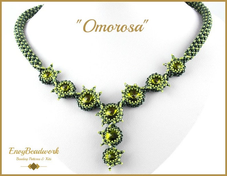 Beading Pattern for the "omorosa" Necklace Pa-024 - Etsy