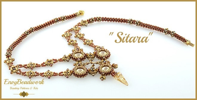 Beading Pattern for the "sitara" Necklace Pa-029 - Etsy