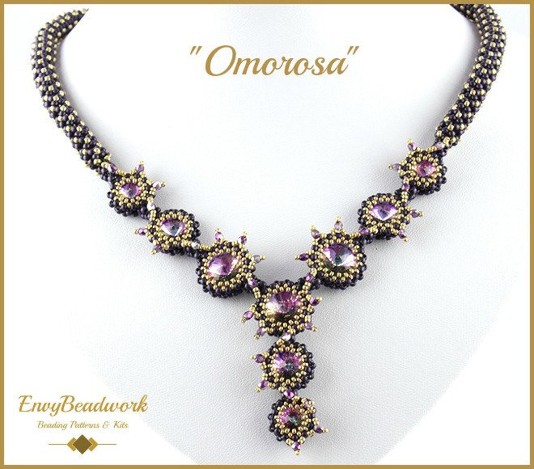 Beading Pattern for the "omorosa" Necklace Pa-024 - Etsy