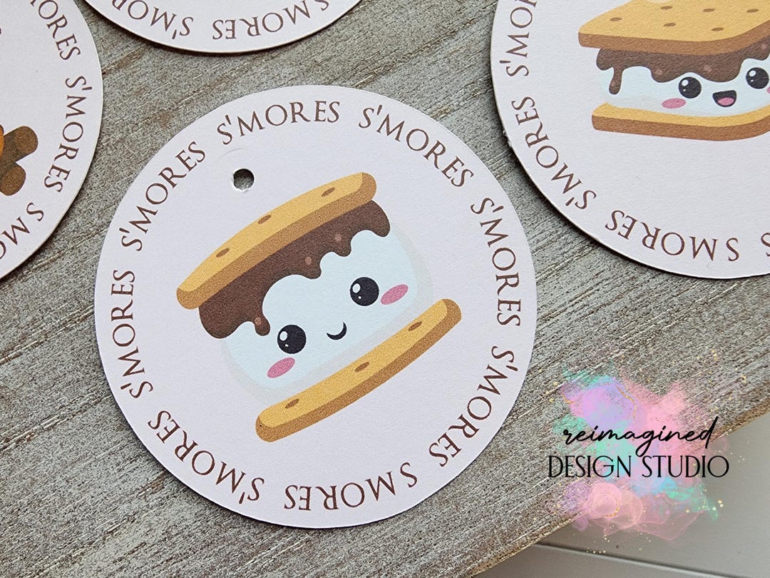 S'mores Sticker | S'mores Favors | S'more to Love | S'mores Sign | S ...