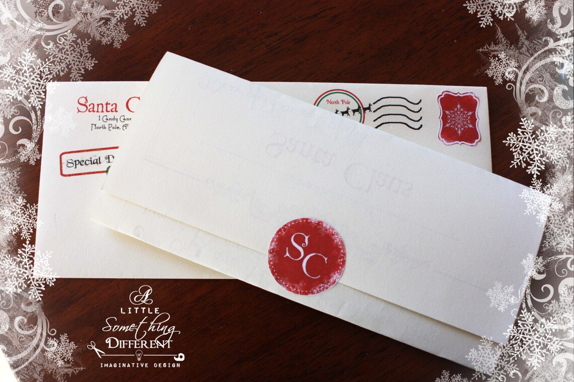 Completely Customized Letter from Santa / Printed Letter from | Etsy