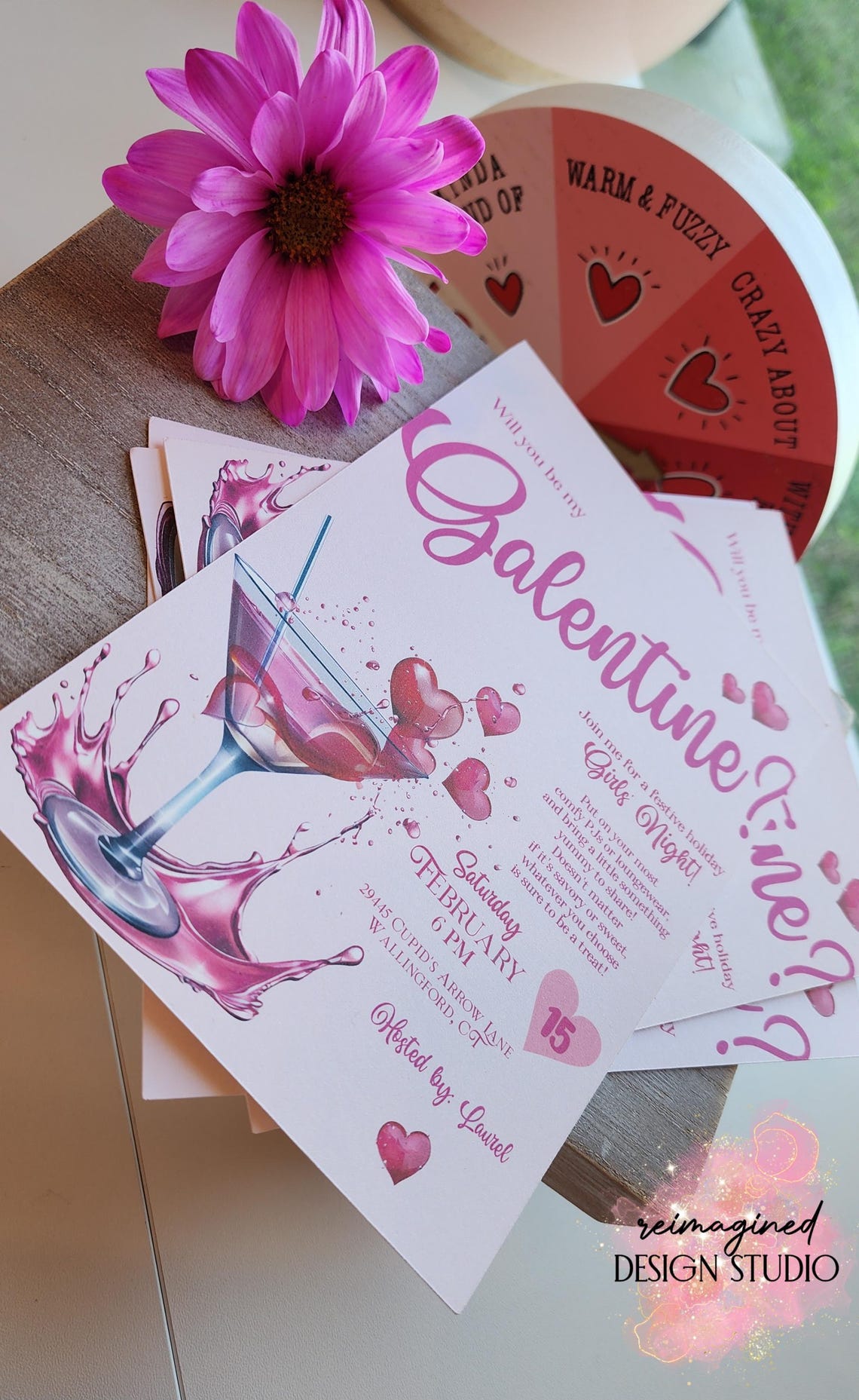 Galentine's Day Invitations | Valentine's Day Invitation | - Etsy