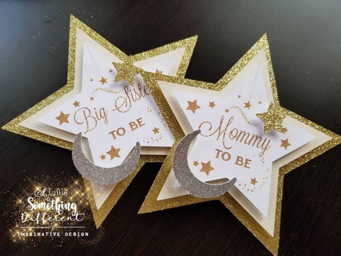 Twinkle Little Star Baby Shower Corsage Gender Neutral / Mommy / Sister ...