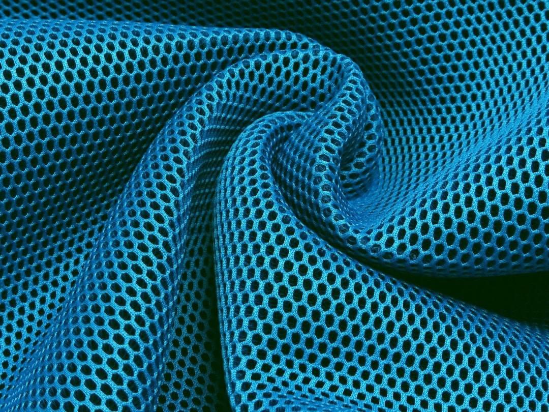 Cut 50 Cm Mesh 3D Net With Fabric Backing / Color Turquoise - Etsy