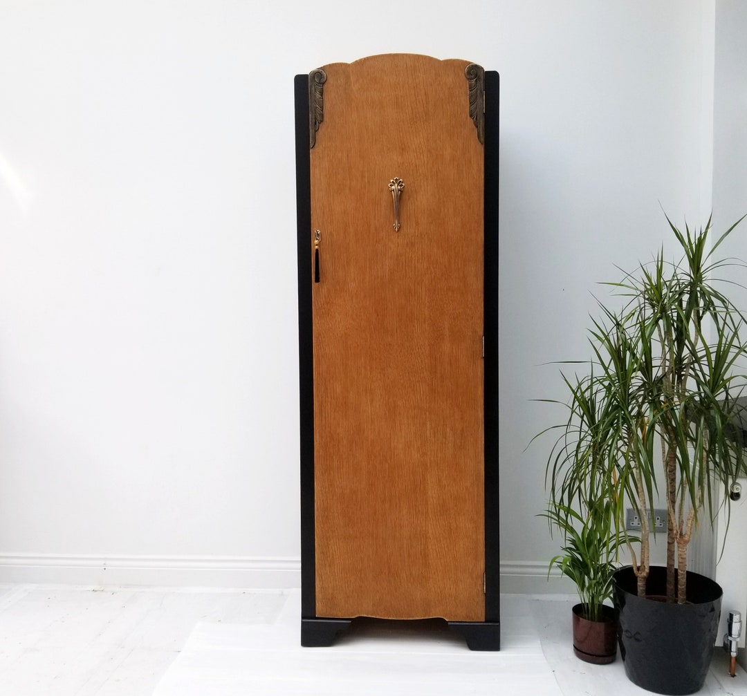 Soldart Deco Slimline Single Wardrobe Coat Cupboard Hall Robe - Etsy