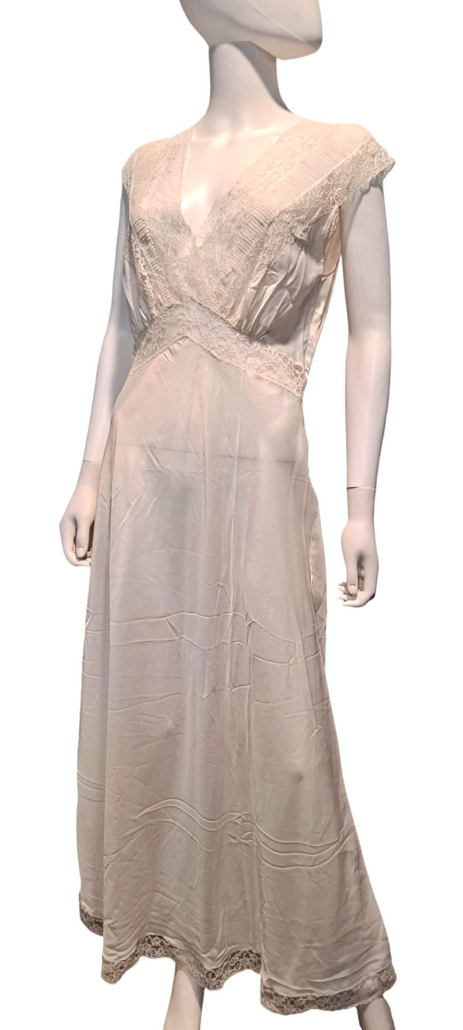 1940s Barbizon Symphony off White Negligee Night Gown - Etsy