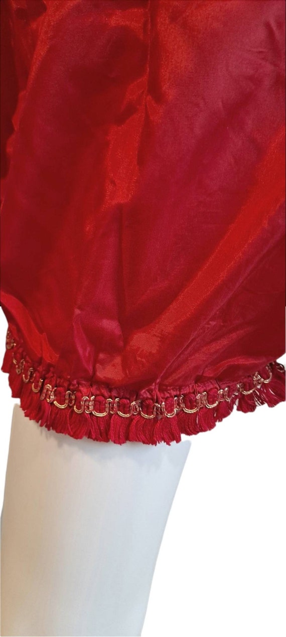 1950s Red Novelty Square Dance Panties Bloomers Swing… - Gem