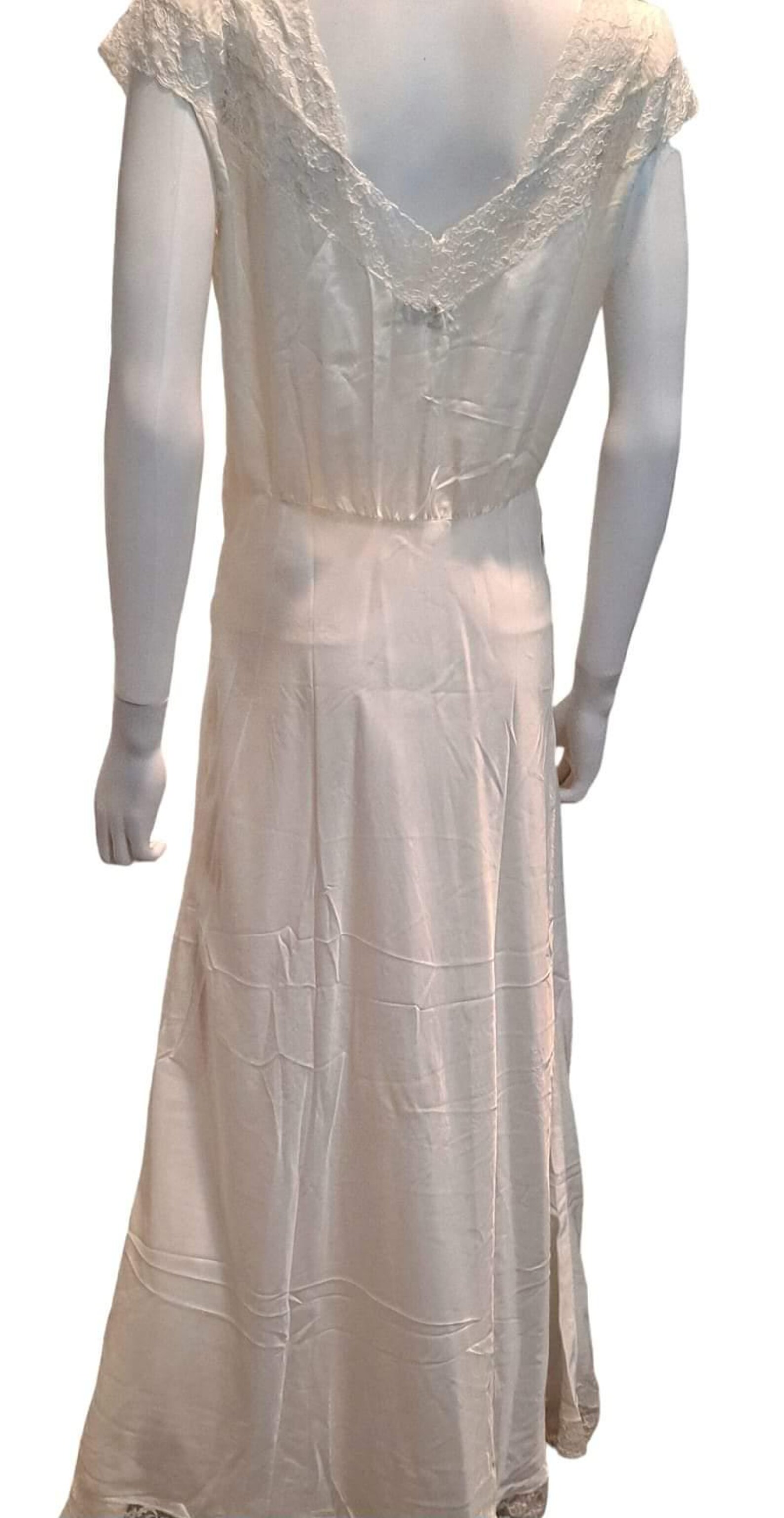 1940s Barbizon Symphony off White Negligee Night Gown - Etsy