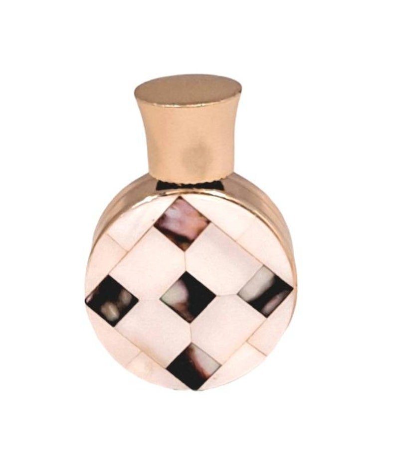 1950s MOP Abalone Perfume Bottle - Etsy