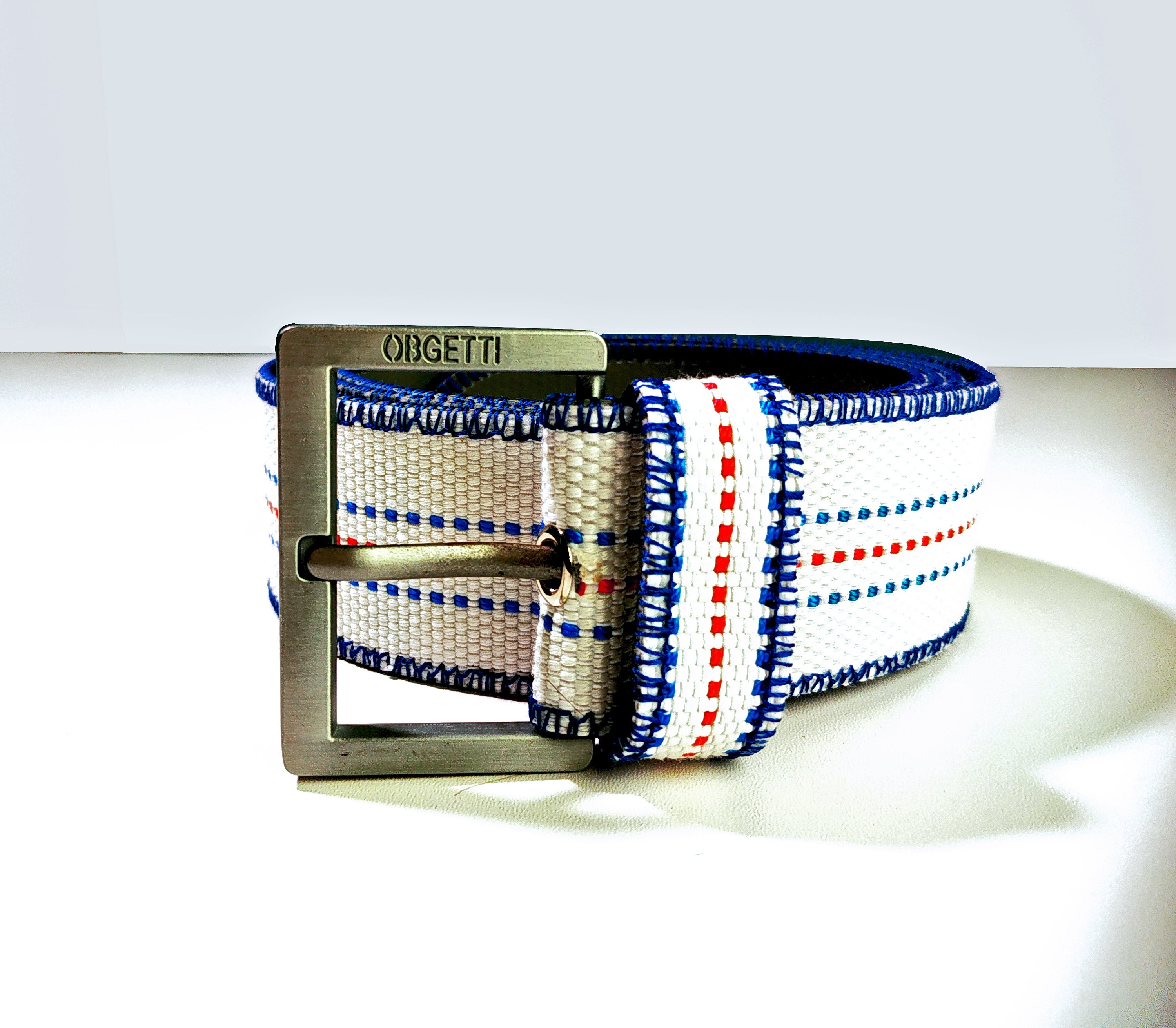 Fire Hose Reversible Handmade Belt , Unique Handcrafted Eco Belt ...