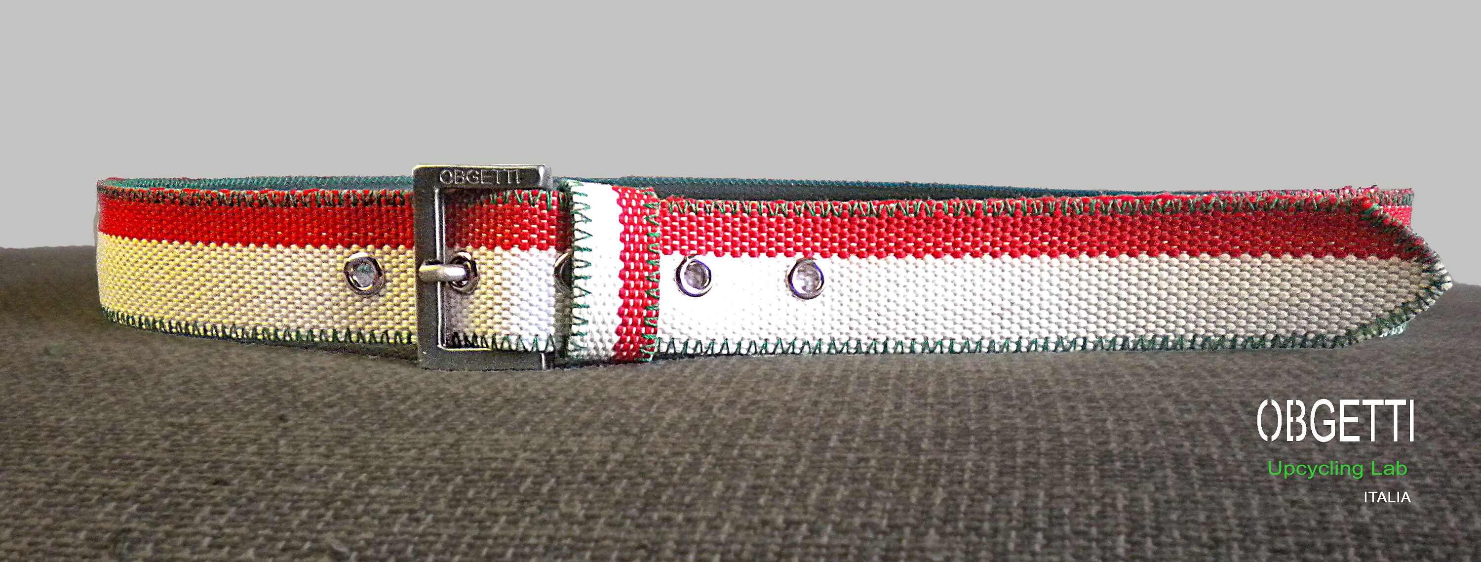Unique White Upcycled Fire Hose Belt - Handmade Recycled Belts With ...