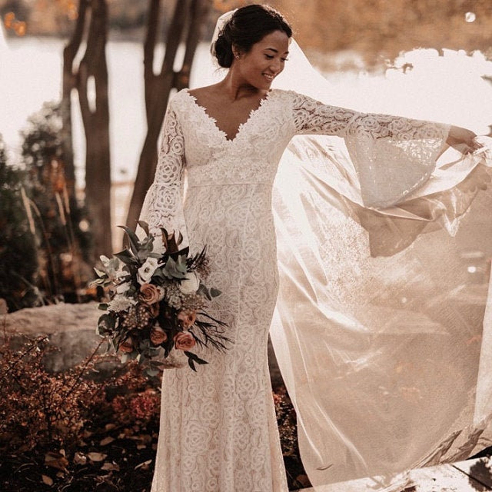 Chapel Length Wedding Bridal Veil 90 Inches White Ivory - Etsy