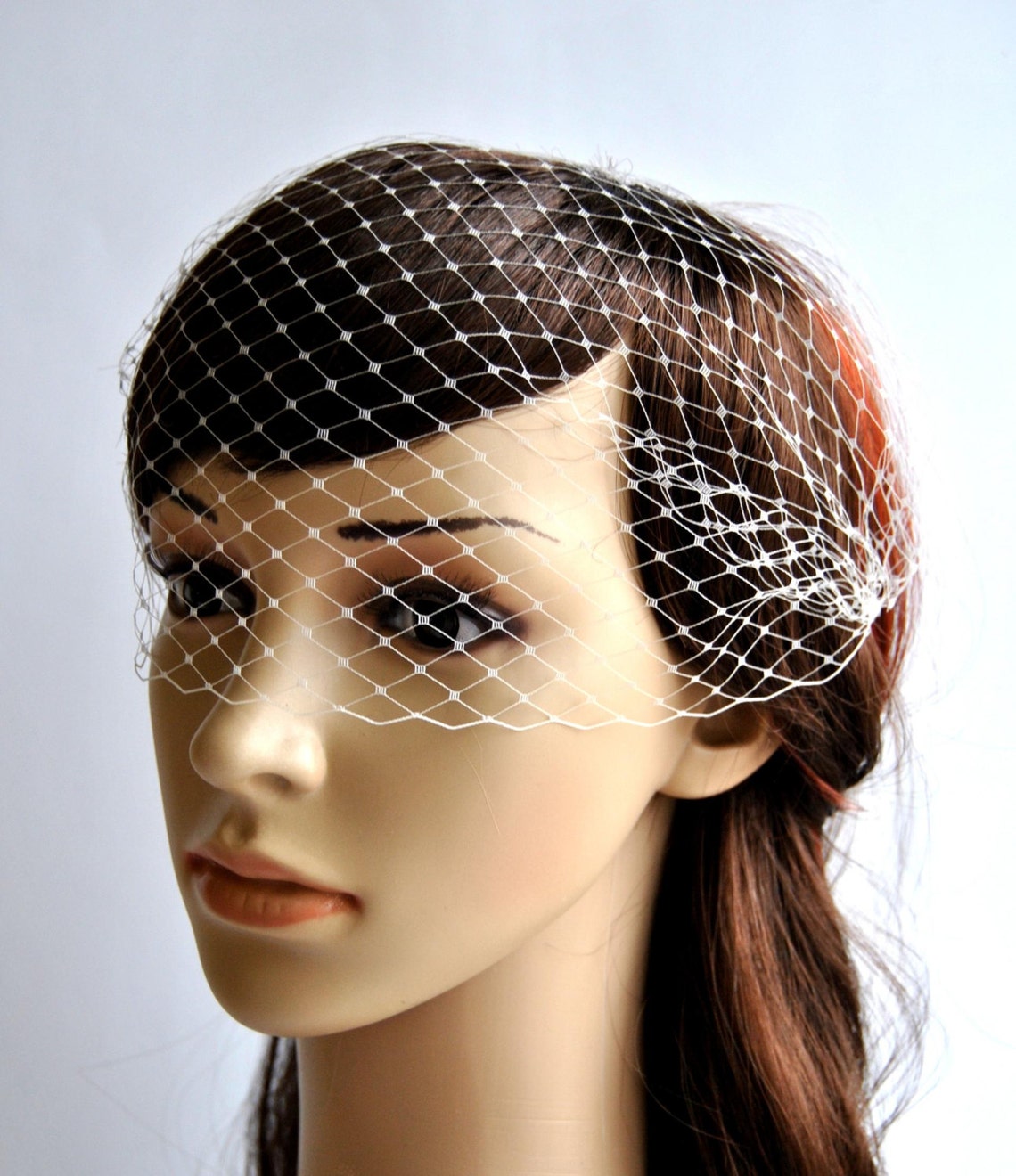 Bandeau Veil, Birdcage Veil, Wedding Veil, Bridal Veil, Russian Veil ...
