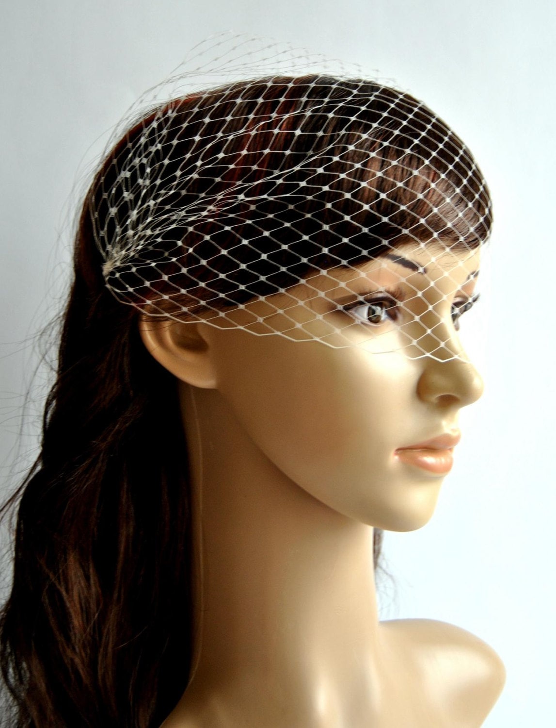 Bandeau Veil, Birdcage Veil, Wedding Veil, Bridal Veil, Russian Veil ...