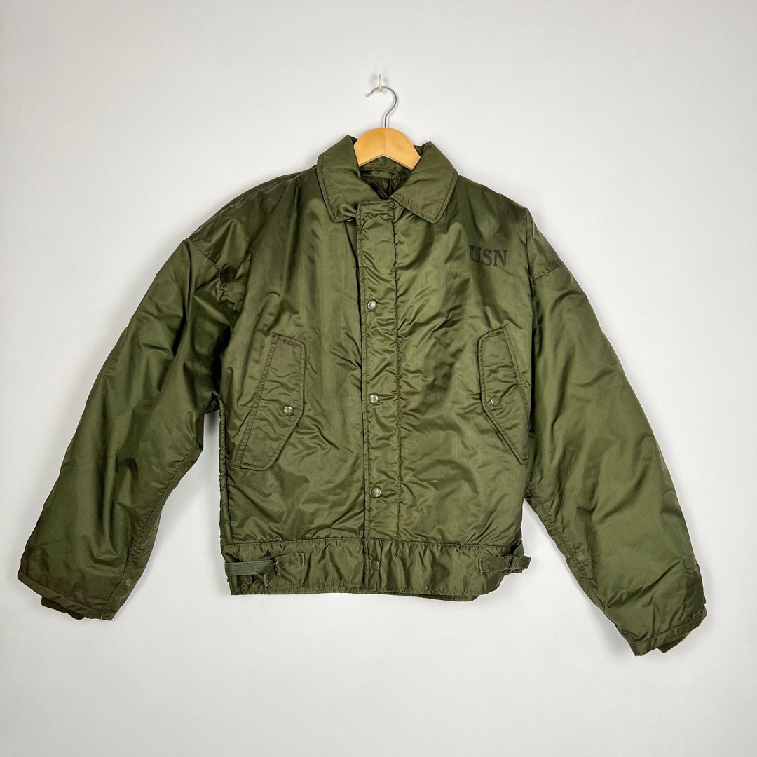 Vintage A-1 Extreme Cold Weather Jacket. 1965 US Navy Issue. - Etsy