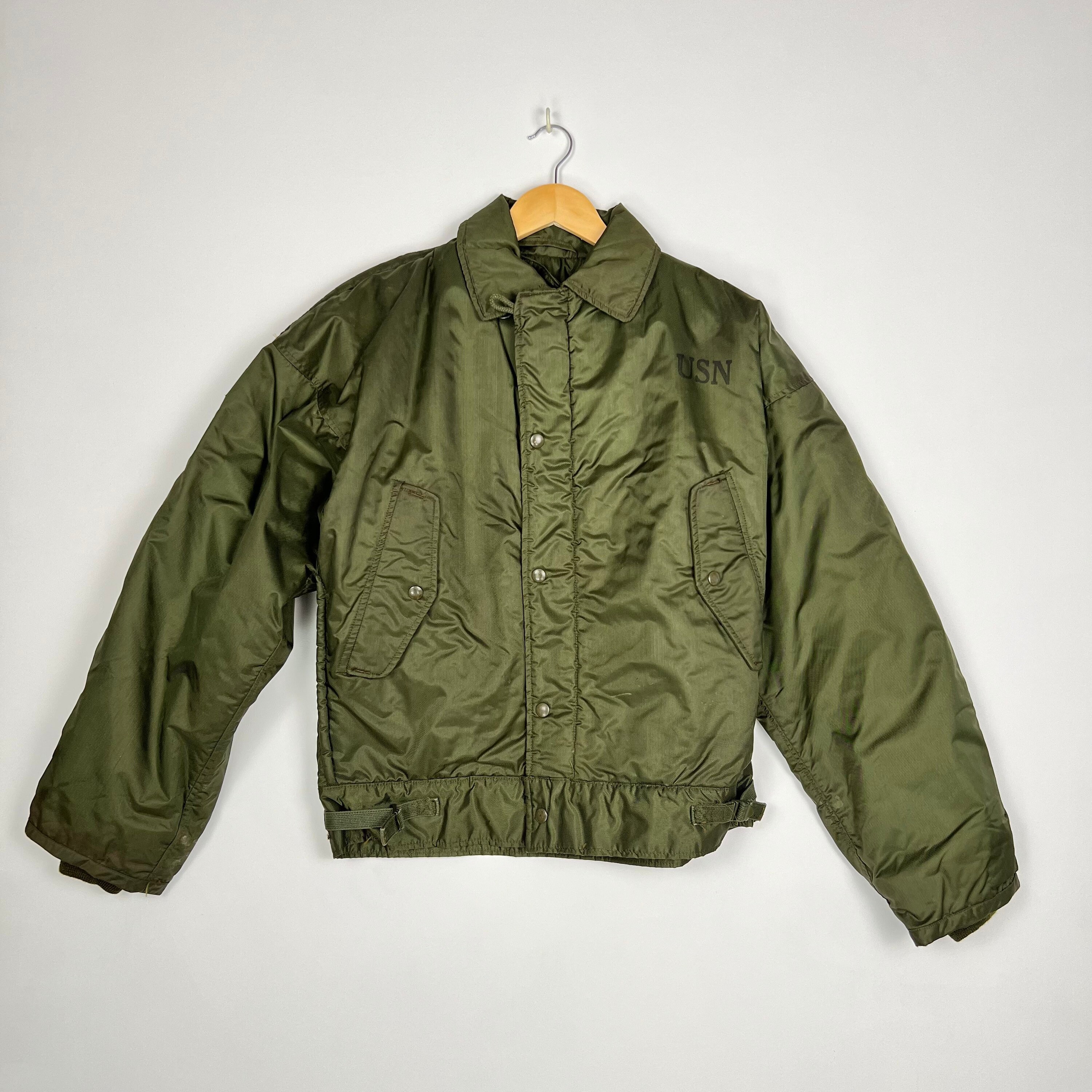 Vintage A-1 Extreme Cold Weather Jacket. 1965 US Navy Issue. - Etsy