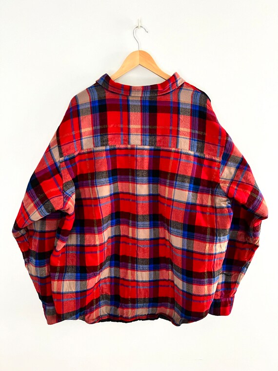 Vintage Flannel Shirt Jacket - Gem
