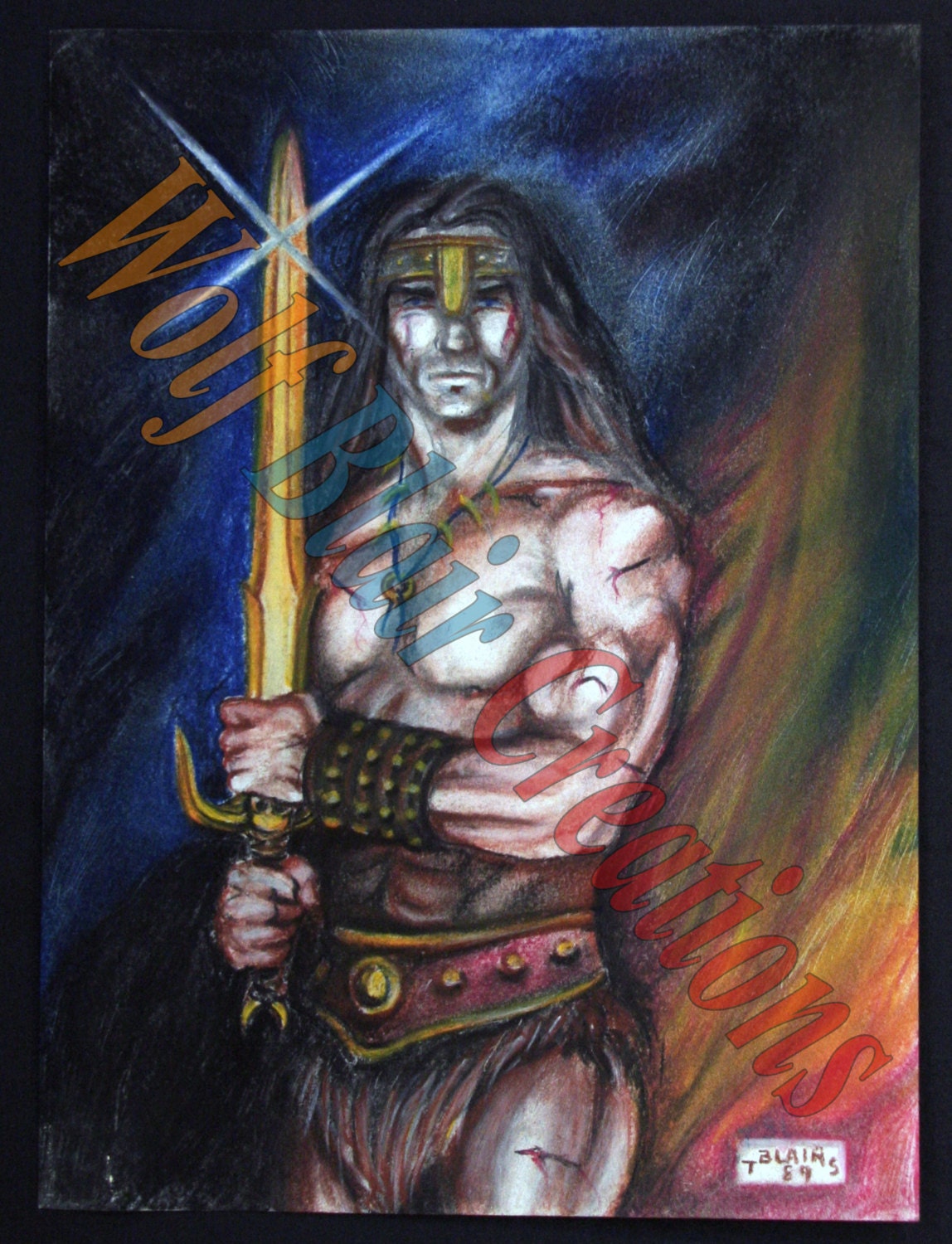 Conan Drawing Print 11x17 - Etsy