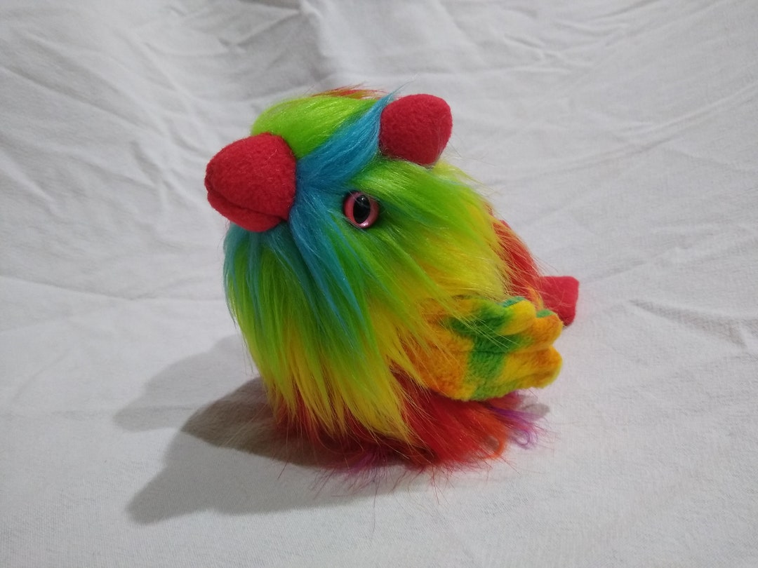 Rainbow Heterochromia Cockatrice Chick Plush - Etsy