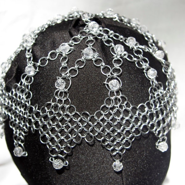 Chainmail Headdress - Etsy