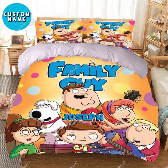Family Guy Bedding Set Family Guy Family Quilt Blanket - Etsy