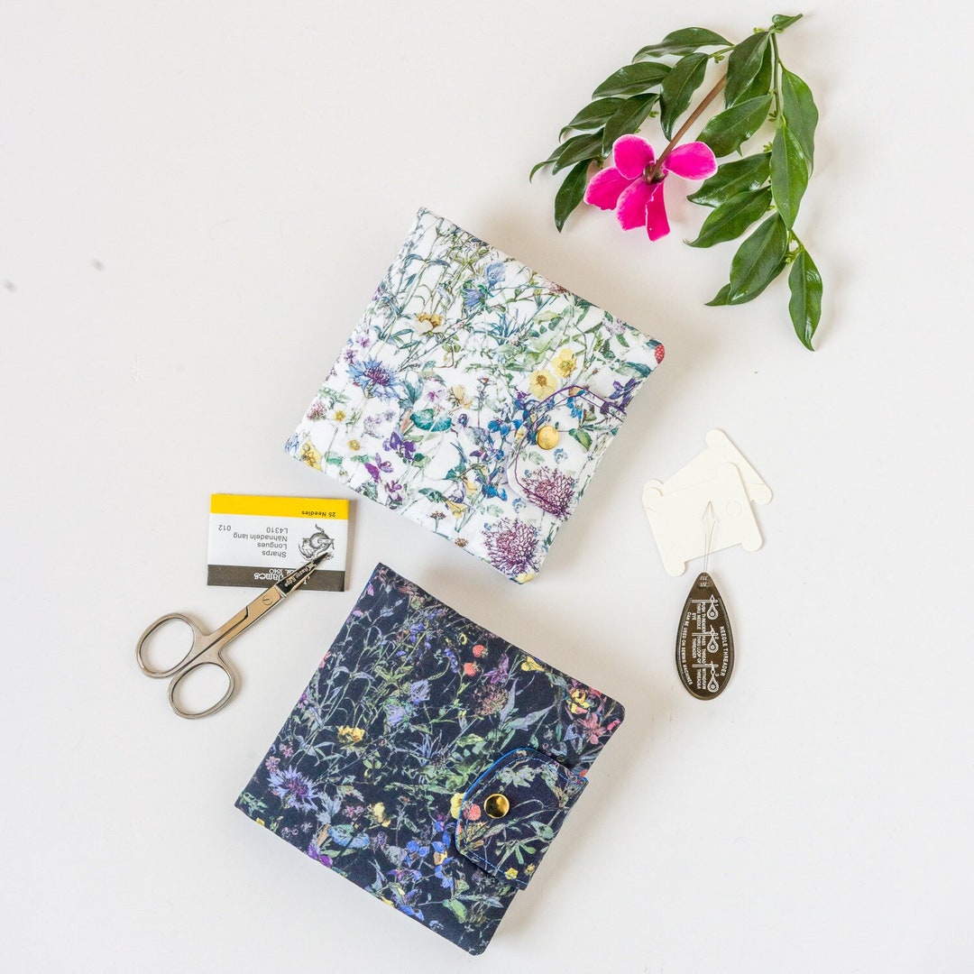 Liberty 'wild Flowers' Sewing Case: Travel Sewing Kit With Wildlife ...