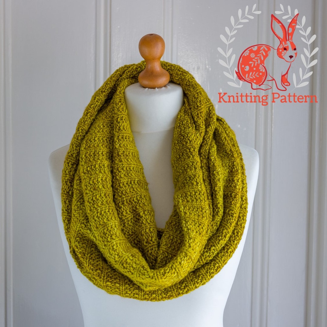 Cowl Knitting Pattern Suitable for Confident Beginner, With 3 Different ...