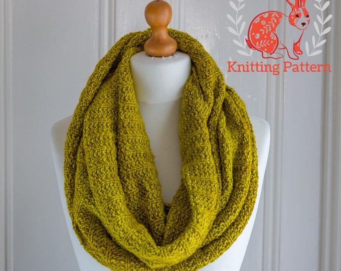 Cowl Knitting Pattern Suitable for Confident Beginner, With 3 Different ...
