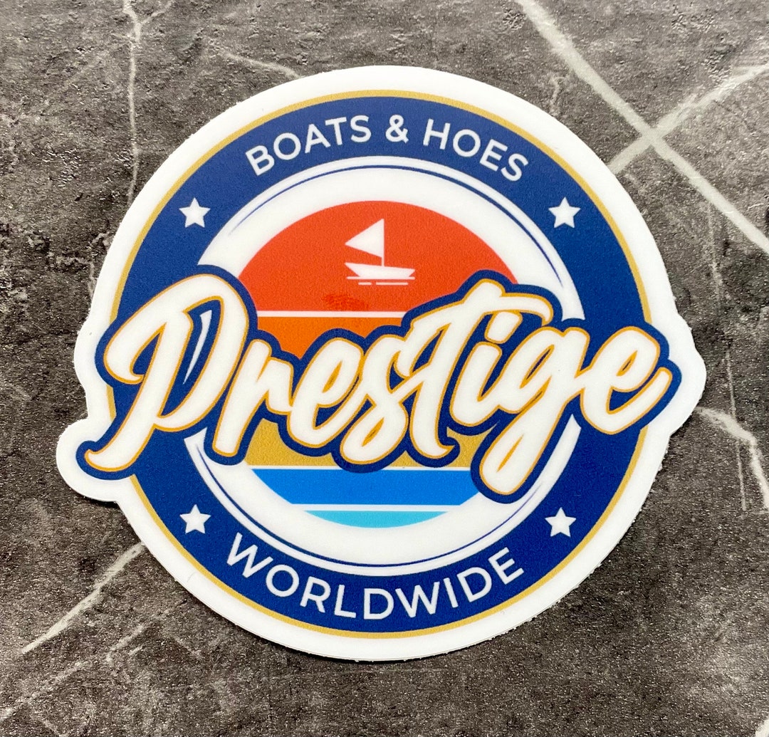 Prestige Worldwide Thick, Durable Vinyl Sticker. Vibrant Colored, 3 ...