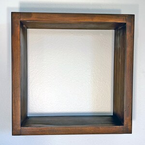 Square Floating Wall Shelf / Cube Shelf / Set of 2 Floating Shelves ...