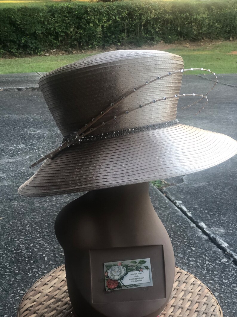 Light Brown High Top Hat - Etsy