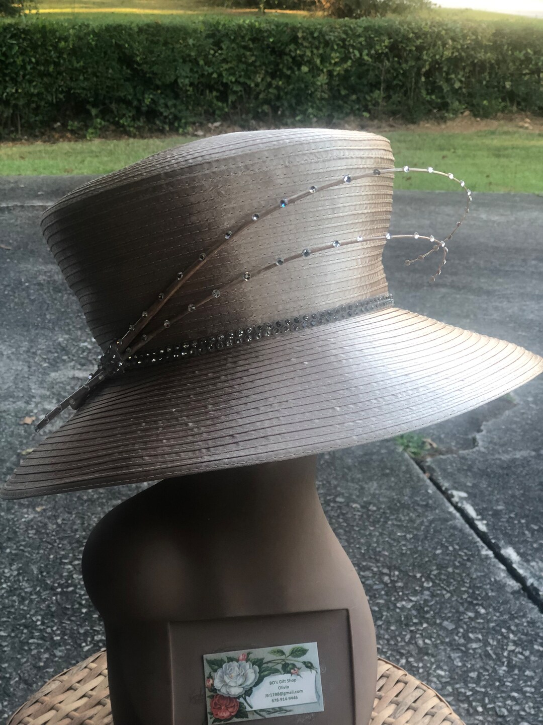 Light Brown High Top Hat - Etsy