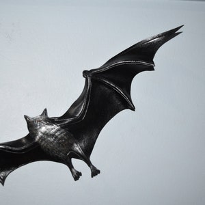 Leather Bat - Wall Hanging Front View - 15 Inches Wingspan - Etsy