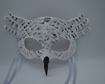 Snowy Owl Mask | Etsy