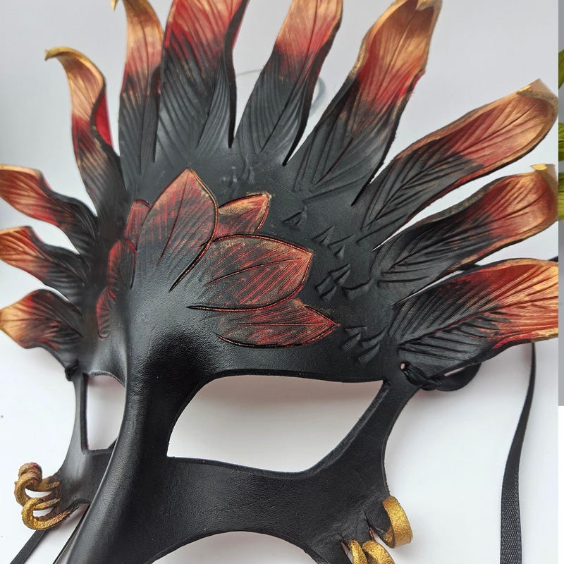 Phoenix Mask - Etsy