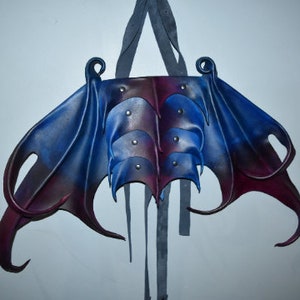 Wearable Leather Dragon Wings for Unisex - Custom Order in Your Choice ...