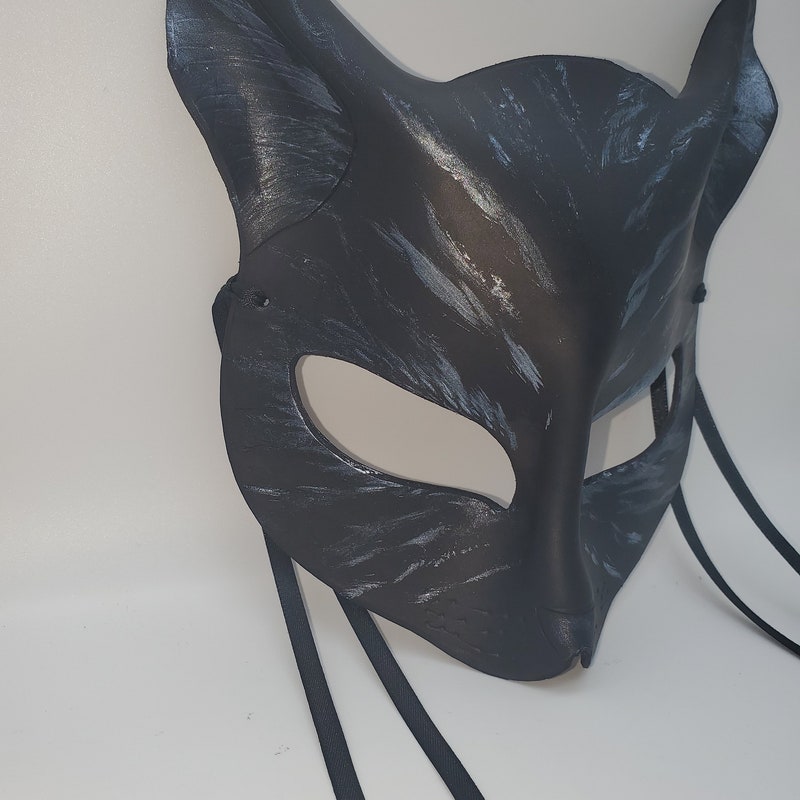 Leather Cat Mask - Etsy