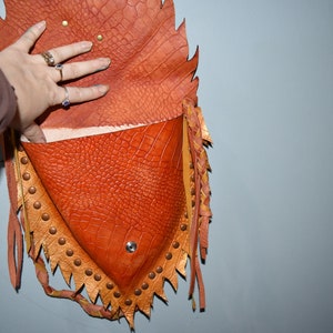 Fall Leaf 3d Leather Purse With Oak Leaves - This One Available Now - Etsy