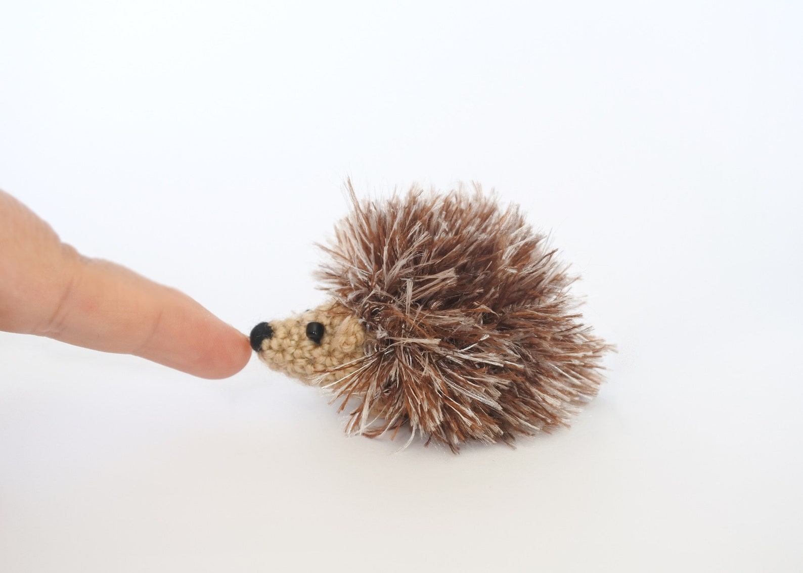 Miniature Hedgehog Amigurumi Dollhouse Toy Stuffed Hedgehog | Etsy
